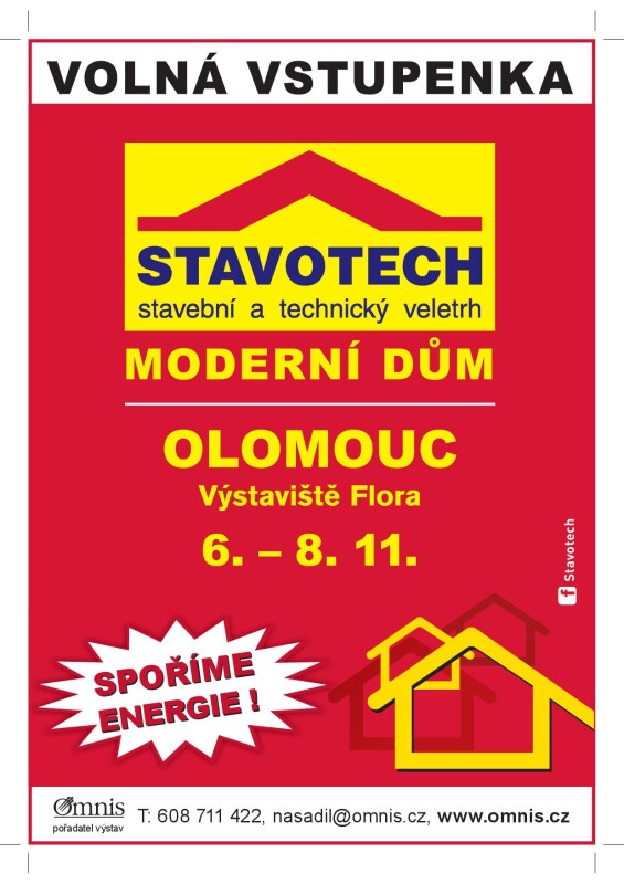 Volná vstupenka na STAVOTECH | Obec Velký Týnec